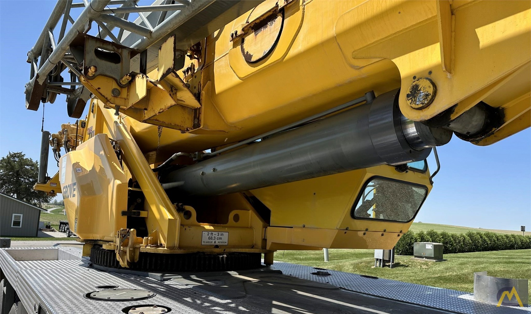 Grove TMS700E 60-Ton Telescopic Boom Hydraulic Truck Crane For Sale ...