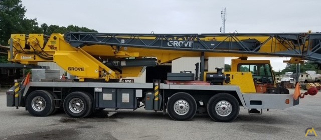 Grove TMS760E 60-Ton Hydraulic Truck Crane For Sale Hoists & Material ...