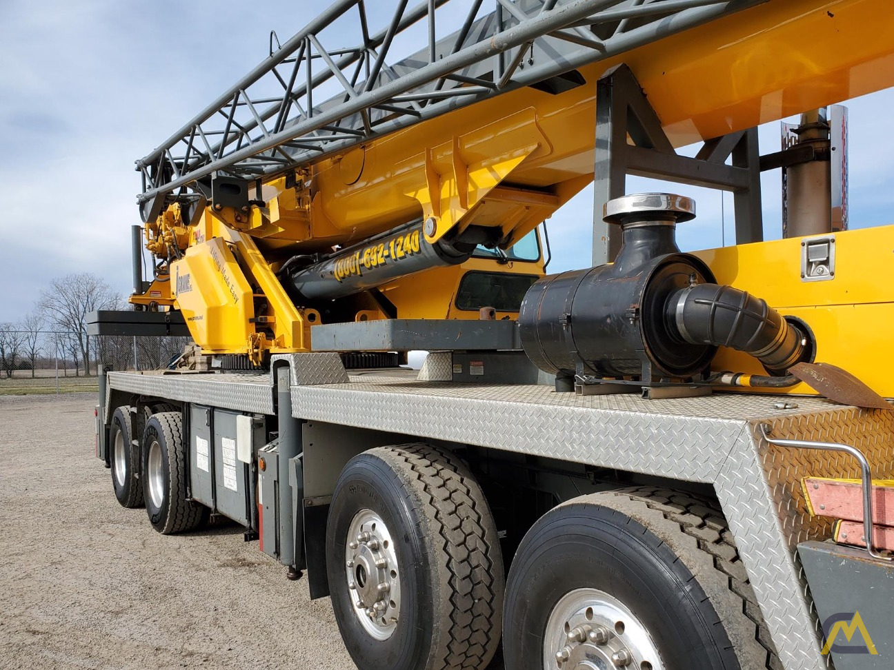 Grove TMS760E 60-ton Telescopic Boom Truck Crane For Sale Hoists ...