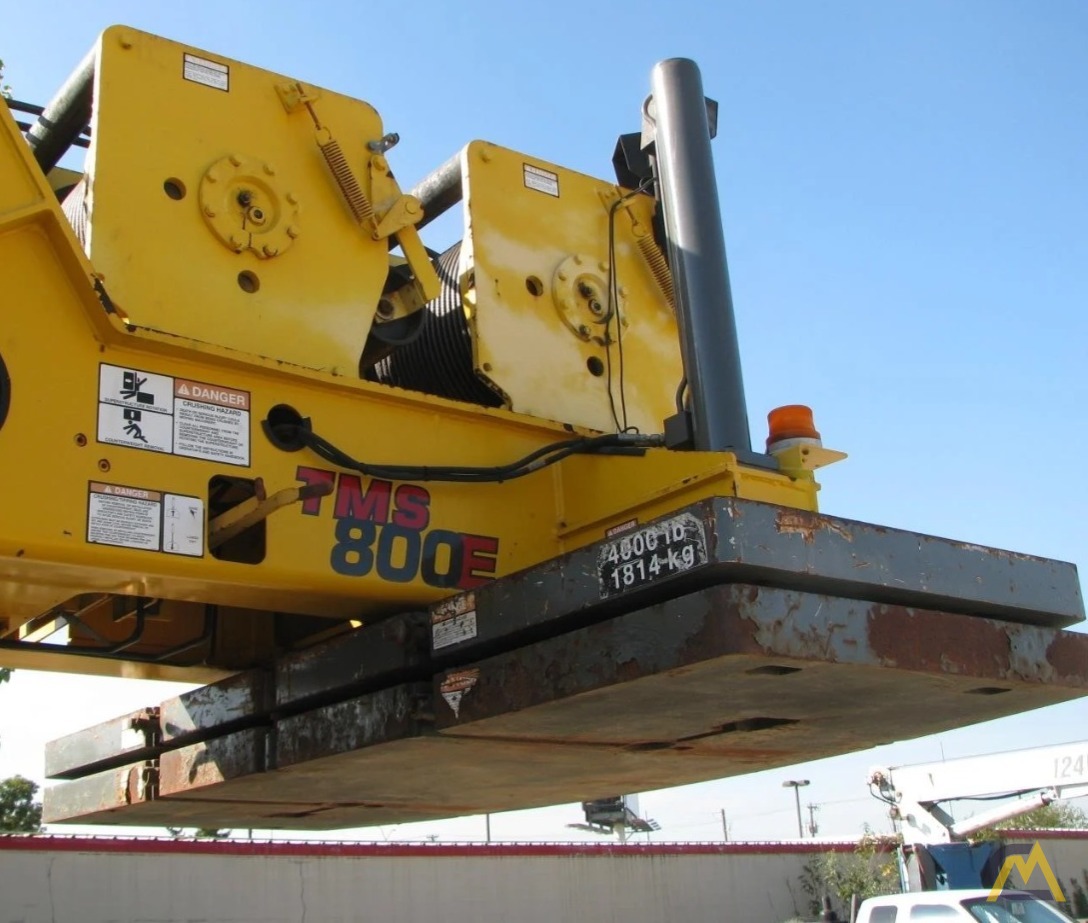 Grove TMS800E 80-ton Telescopic Boom Hydraulic Truck Mounted Crane For ...