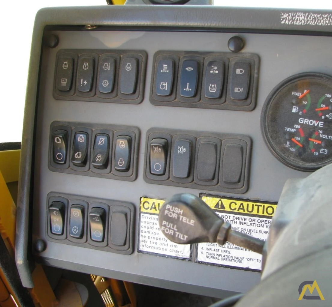 Grove TMS800E 80-ton Telescopic Boom Hydraulic Truck Mounted Crane For ...