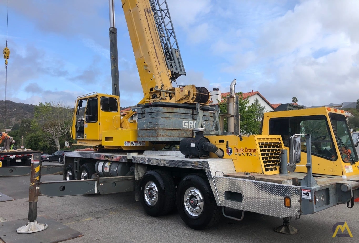 SOLD Grove TMS900E Telescopic Boom Hydraulic Truck Crane For Sale ...