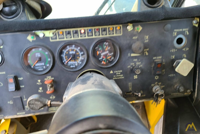 Grove TMS900E 90-Ton Telescopic Boom Hydraulic Truck Crane with Trailer ...