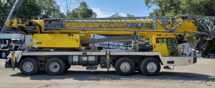 Grove TMS900E 90-Ton Telescopic Boom Hydraulic Truck Crane with Trailer ...