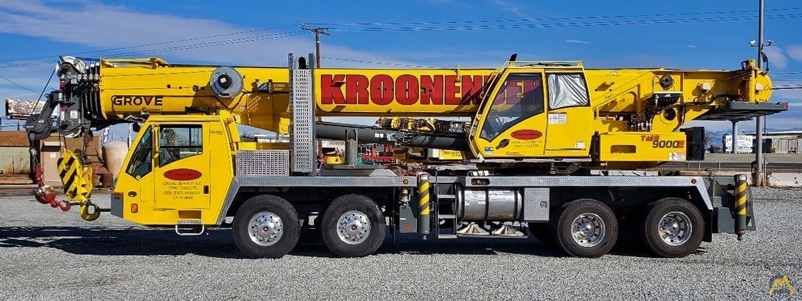 Grove TMS9000E 110-Ton Telescopic Truck Crane For Sale & Material ...