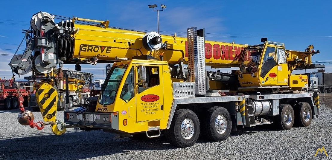 Grove TMS9000E 110-Ton Telescopic Truck Crane For Sale & Material ...
