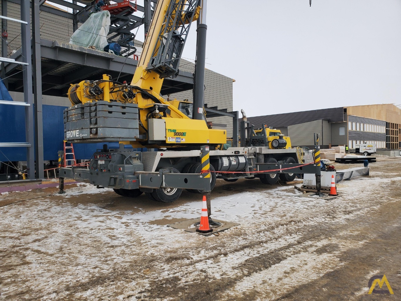 Grove TMS9000E 110-Ton Telescopic Truck Crane For Sale Hoists ...