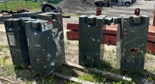 Grove TMS9000E Heavy Lift Counterweight Package For Sale Counterweights ...