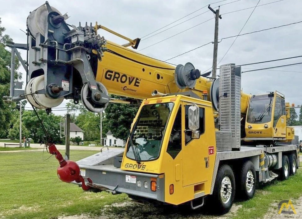 Grove TMS9000E Telescopic Boom Mobile Hydraulic Truck Crane For Sale ...