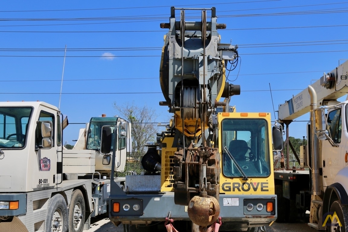 Grove TMS900E 90-Ton Telescopic Boom Truck Crane For Sale Hoists ...