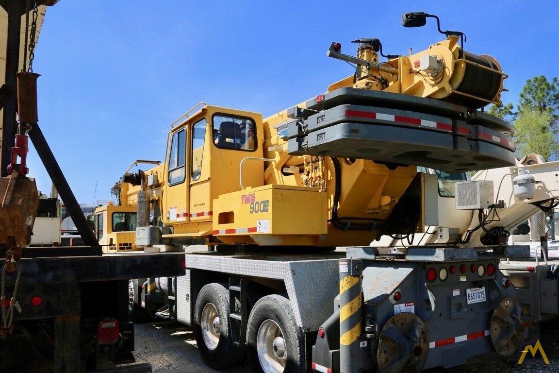 Grove TMS900E 90-Ton Telescopic Boom Truck Crane For Sale Hoists ...
