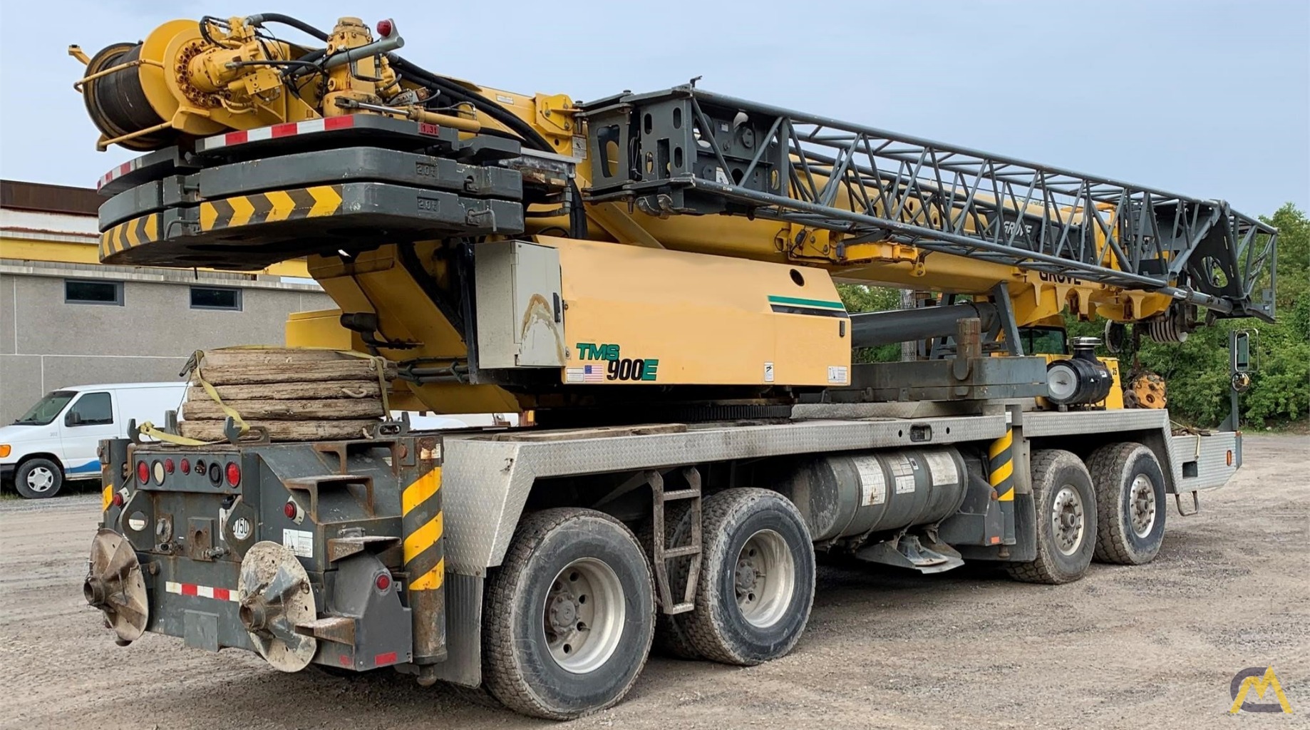 Grove TMS900E 90-Ton Telescopic Boom Hydraulic Truck Crane For Sale ...