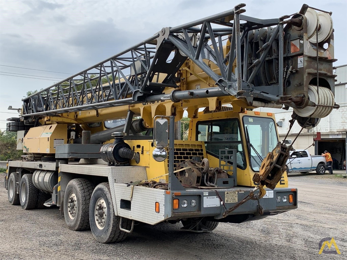 Grove TMS900E 90-Ton Telescopic Boom Hydraulic Truck Crane For Sale ...