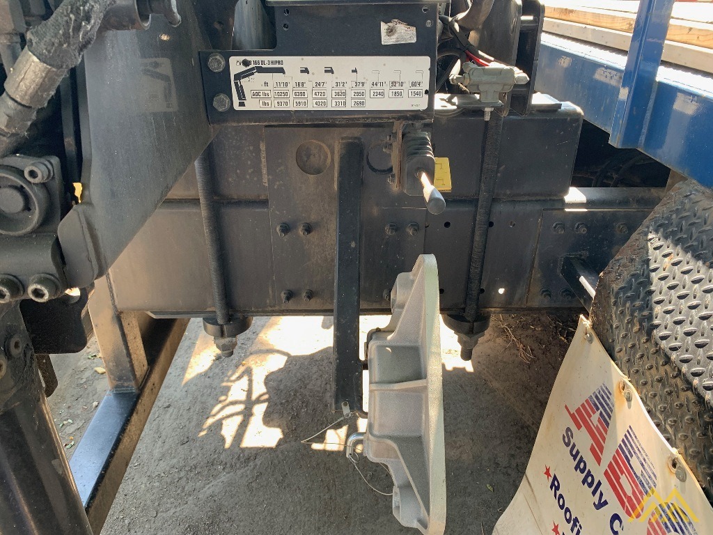 Hiab XS 166 DL-3 HiPro Articulating Knuckle Boom Crane on Mack GU813 ...