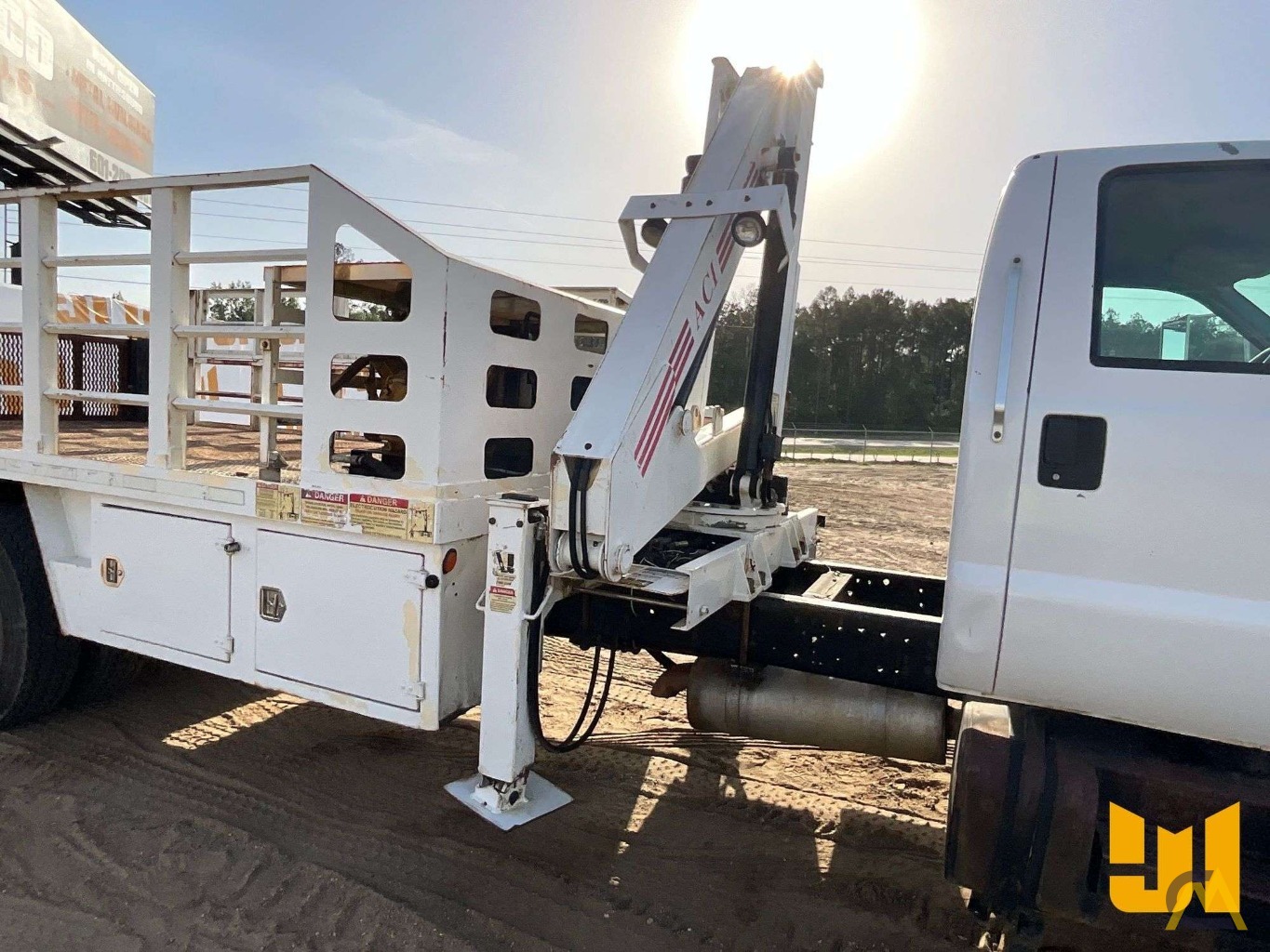 Bid on a IMT 5217 Articulating Knuckle Boom Crane Ford F650 For Sale ...