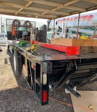 International 4300 Flatbed Counterweight/Rigging Truck with Liftgate ...