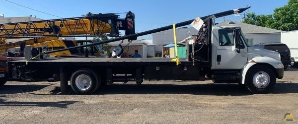 International 4300 Flatbed Counterweight/Rigging Truck with Liftgate ...