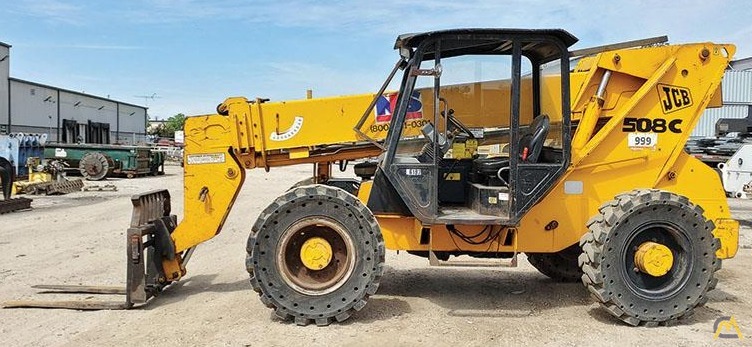 JCB 508C 8000 lbs. Telehandler For Sale (Auction) Telehandlers ...