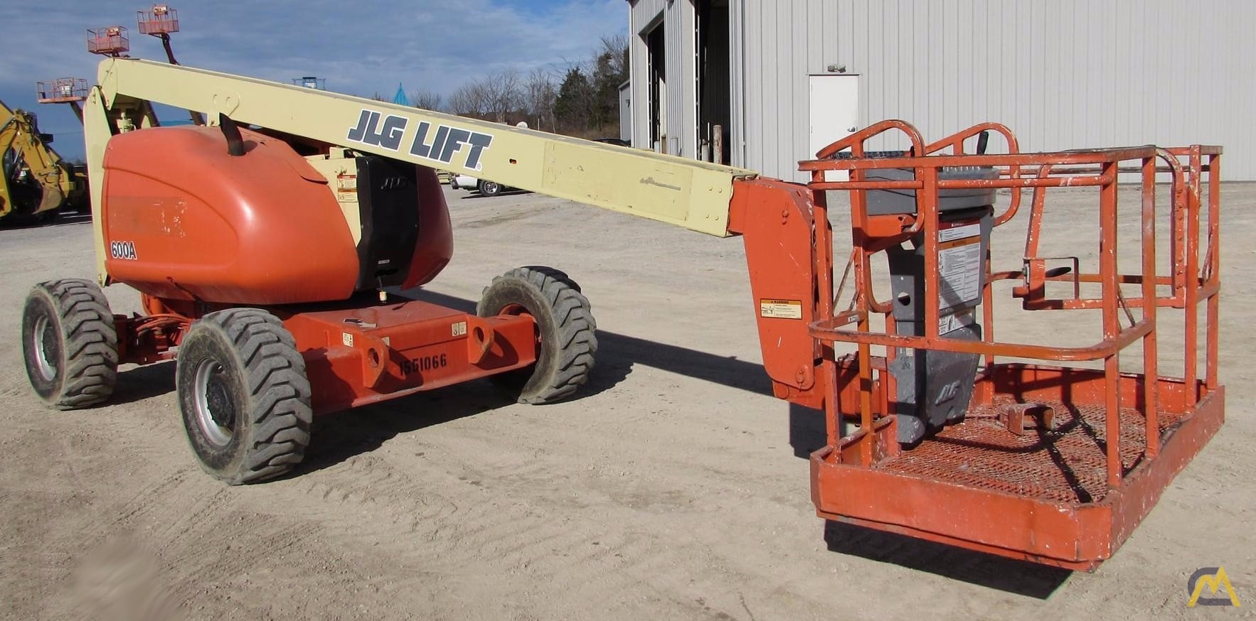 JLG 600A Man Lift For Sale Boom Lifts-Articulating Platform Aerial Devices & Bucket Trucks 4239 ...