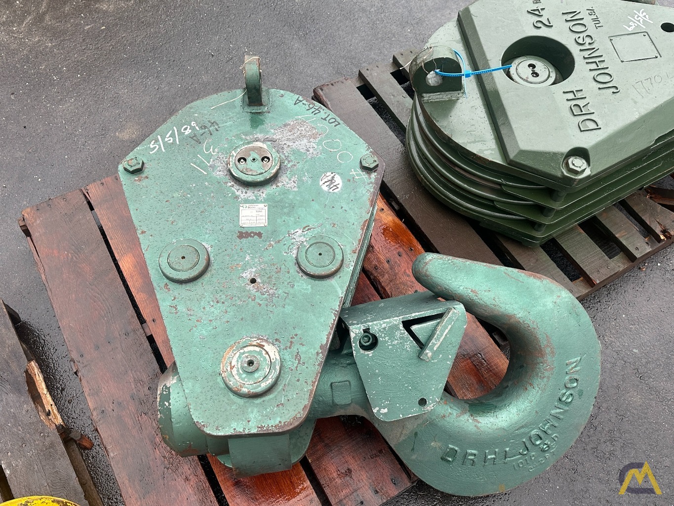 JOHNSON 90 TON HOOK BLOCK For Sale Johnson Block Products Hook Blocks ...