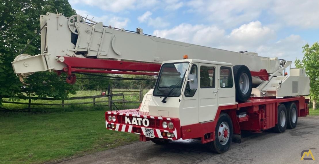 Kato NK-250E-v 25-ton Telescopic Boom Truck Crane For Sale Hoists & Material Handlers 19497 ...