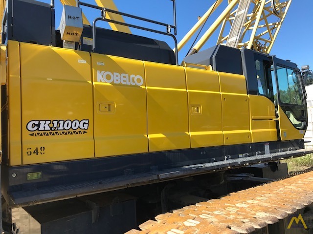 Kobelco CK1100G 110-Ton Lattice Boom Crawler Crane For Sale Hoists ...