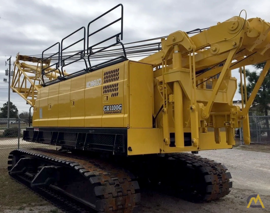 Kobelco CK1100G 110-Ton Lattice Boom Crawler Crane For Sale or Rent ...