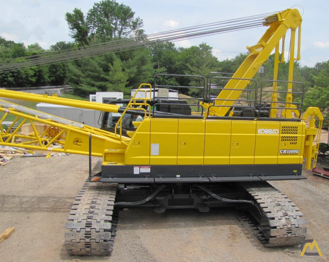 Kobelco CK1100G-2 110-Ton Lattice Boom Crawler Crane For, 49% OFF