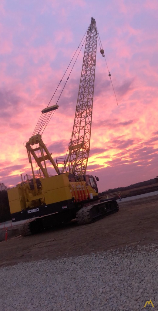 Kobelco CK1100G-2 110-Ton Lattice Boom Crawler Crane For Sale Hoists ...