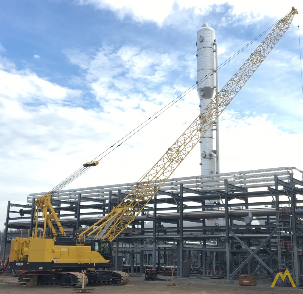 Kobelco CK1100G-2 110-Ton Lattice Boom Crawler Crane For Sale Hoists ...