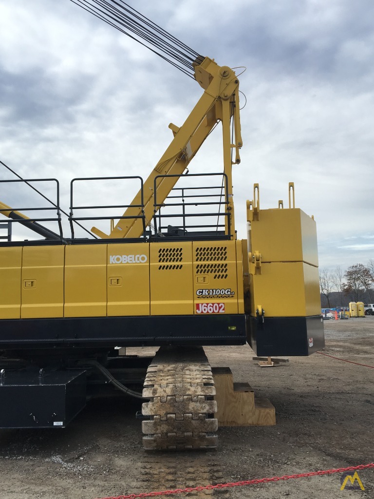 Kobelco CK1100G-2 110-Ton Lattice Boom Crawler Crane For Sale Hoists ...