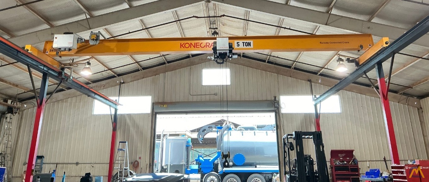 Kone5-TON Overhead Single Girder Crane For Sale (Auction) Konecranes ...
