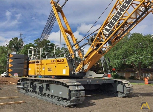 Liebherr LR 1130 150-Ton Lattice Boom Crawler Crane For Sale Hoists & Material Handlers 10199 ...