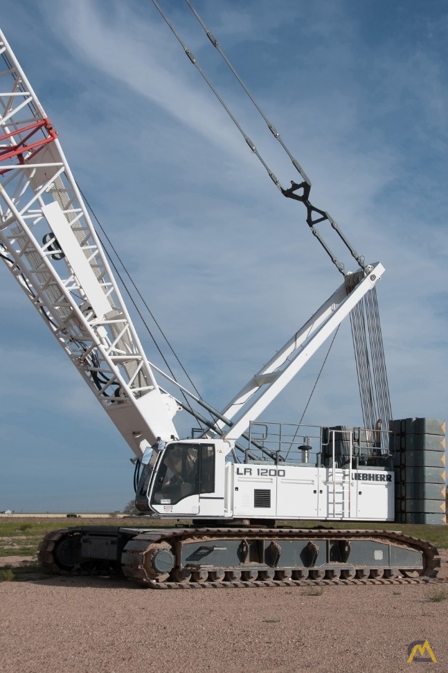 Liebherr LR 1200 250-Ton Lattice Boom Crawler Crane For Sale Hoists ...