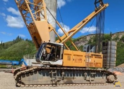 SOLD Liebherr LR 1280 Crawler Crane with Wheeled Counterweight Carriage ...