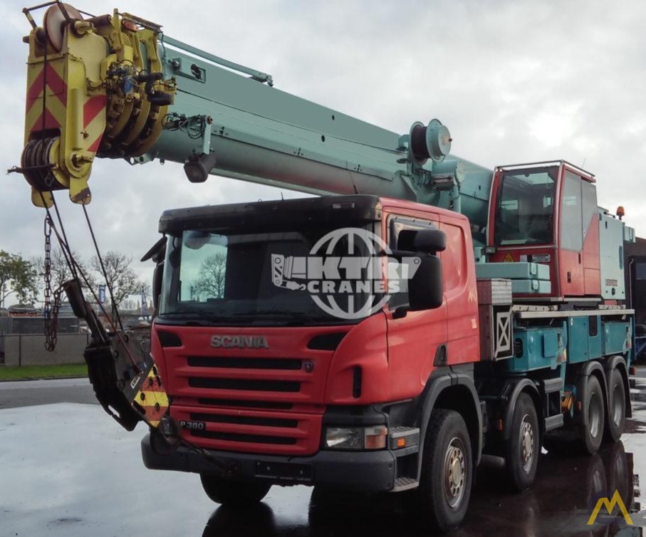 Liebherr LTF 1045-4.1 45-Ton Telescopic Boom Truck Crane For Sale & Material Handlers 14410 ...