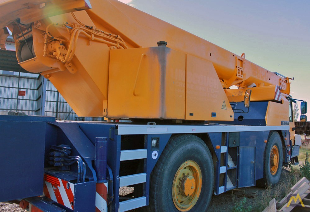 LIEBHERR LTM 1040-2.1 40-Ton All Terrain Mobile Crane For Sale (Auction) Liebherr Hoists ...