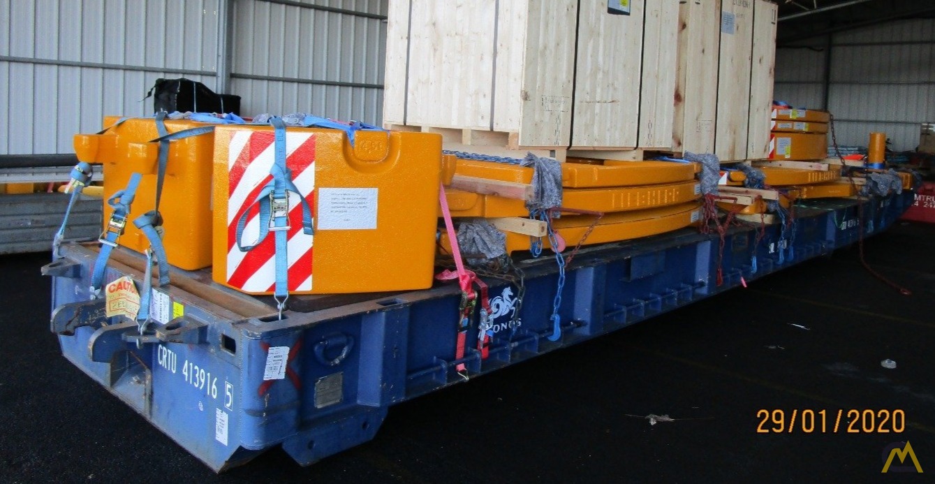 Liebherr LTM 1100-5.2 120-Ton All Terrain Crane Hoists & Material ...