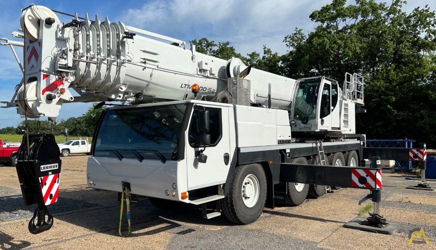 Liebherr LTM 1100-5.2 All Terrain Crane For Sale Hoists & Material ...