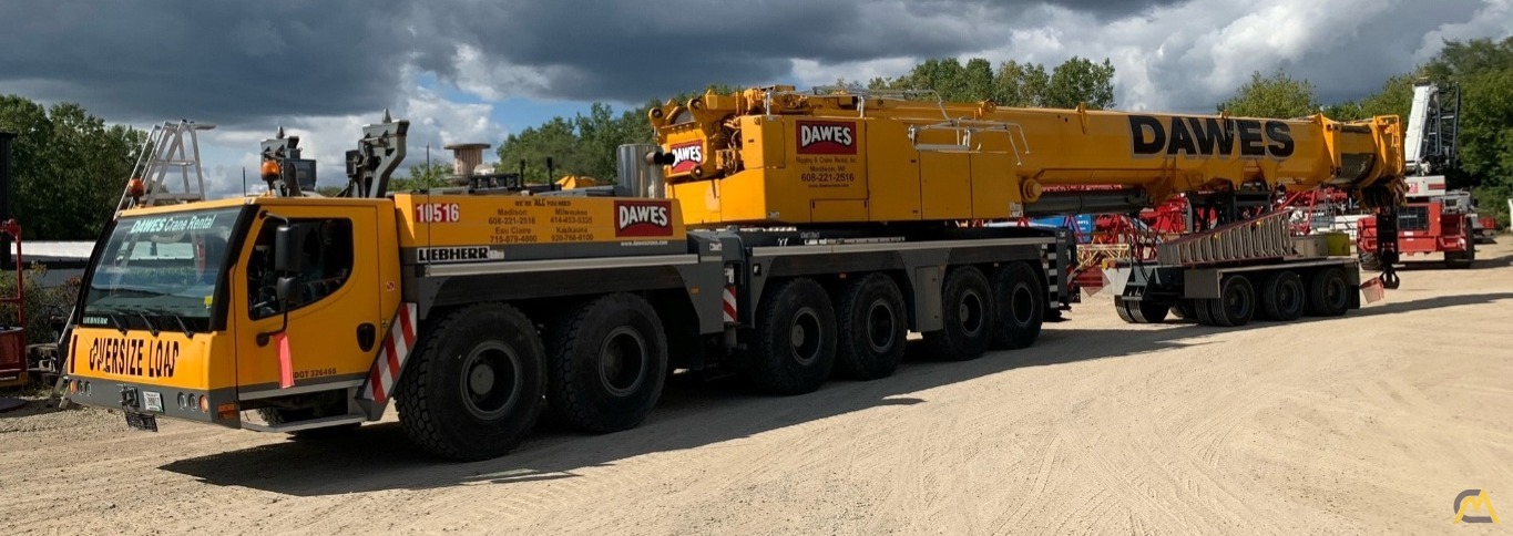 SOLD Liebherr LTM 1350-6.1 400-Ton All Terrain Crane For Sale Hoists ...