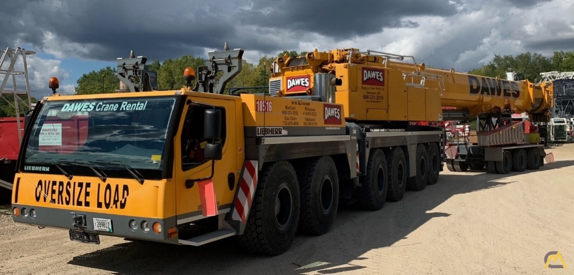 SOLD Liebherr LTM 1350-6.1 400-Ton All Terrain Crane For Sale Hoists ...