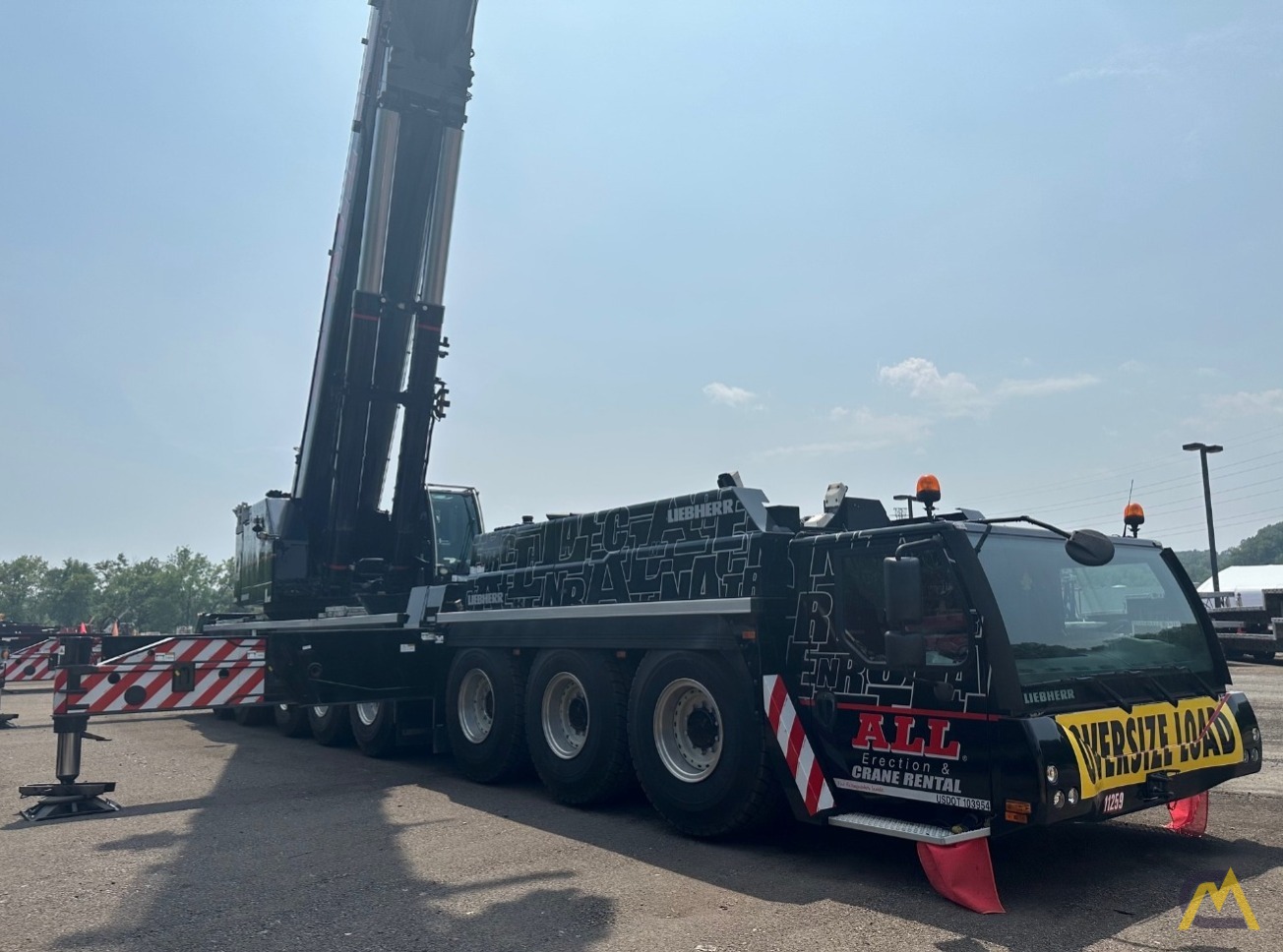 Liebherr LTM 1450-8.1 500-Ton All Terrain Crane For Sale or Rent Hoists ...
