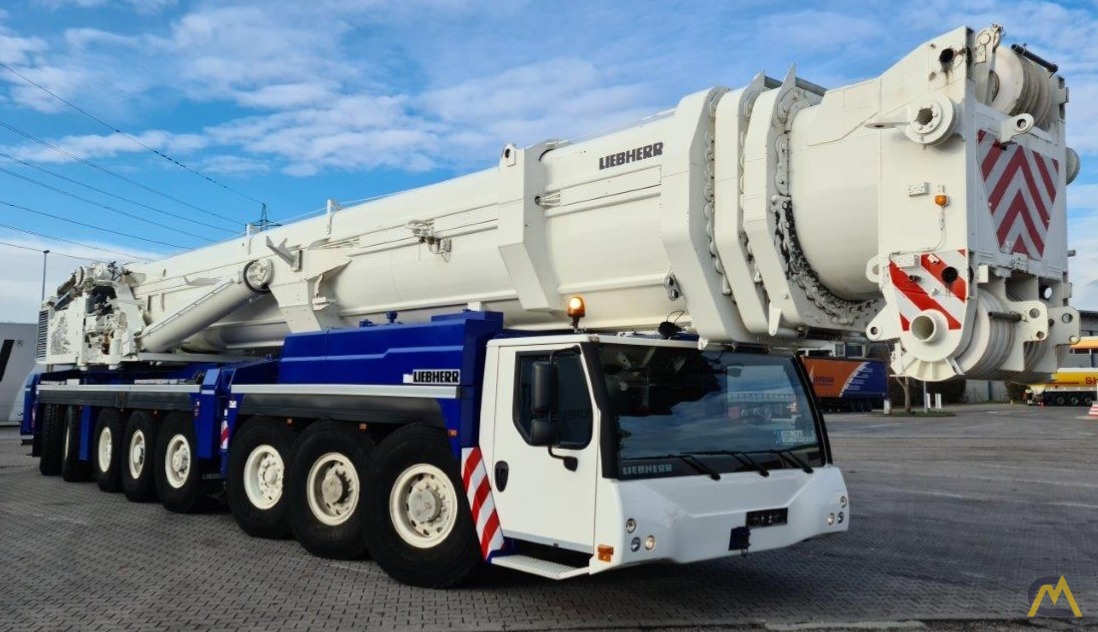 SOLD Liebherr LTM 1500-8.1 500-Ton All Terrain Crane For Sale Hoists ...