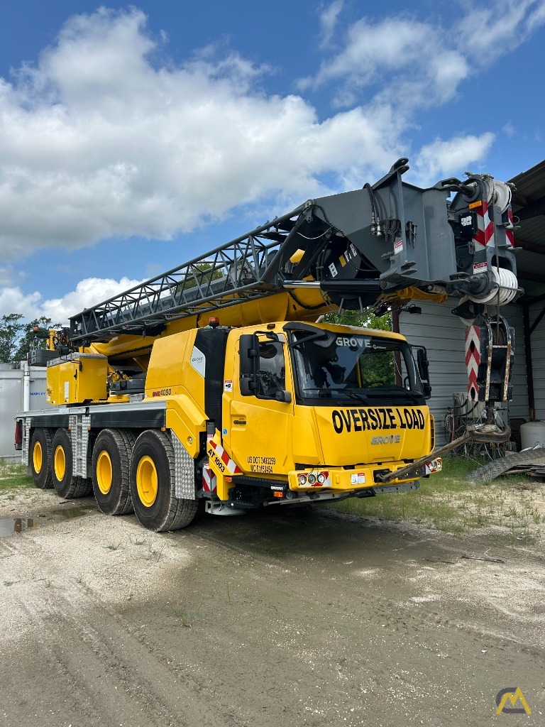 LIKE NEW!!! 2020 Grove GMK4090 100-Ton All Terrain Crane For Sale ...