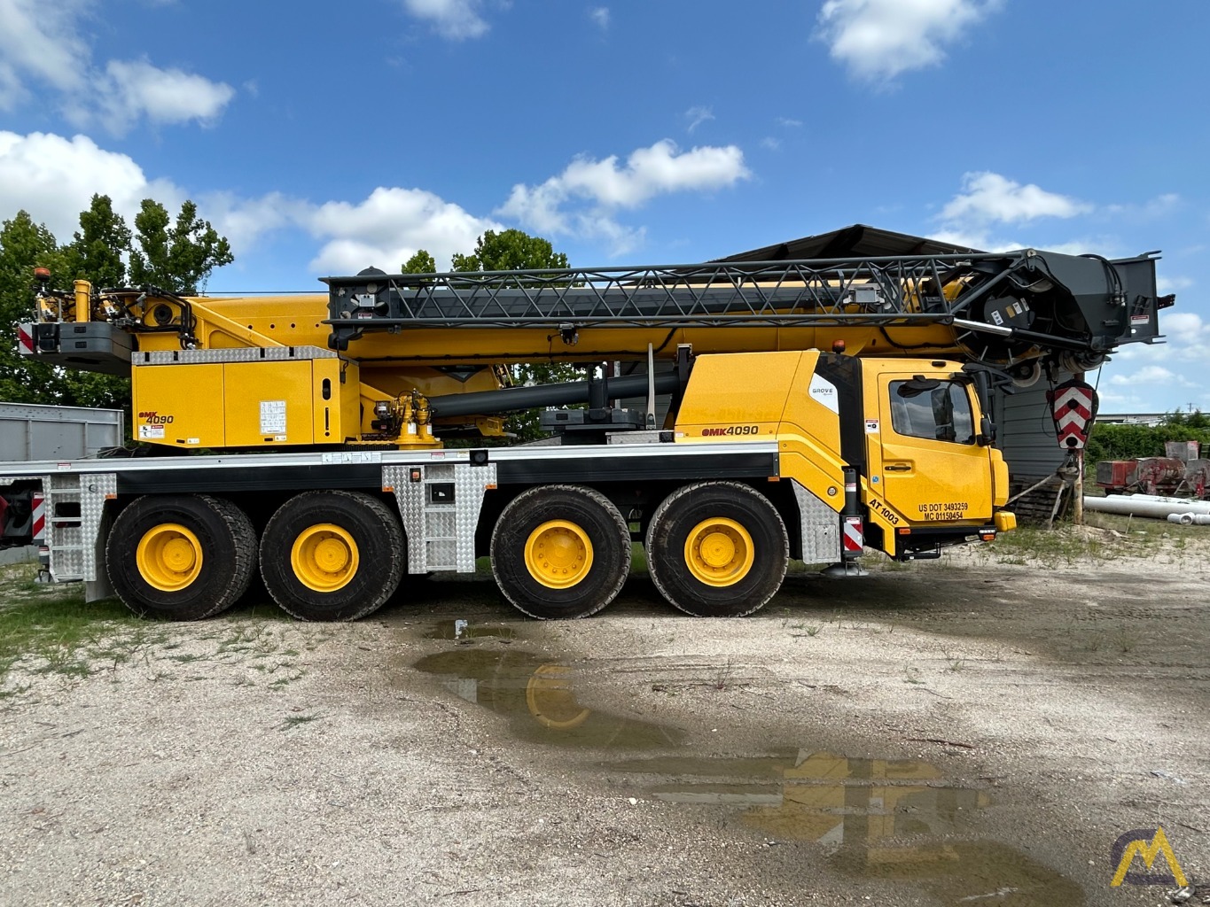 LIKE NEW!!! 2020 Grove GMK4090 100-Ton All Terrain Crane For Sale ...