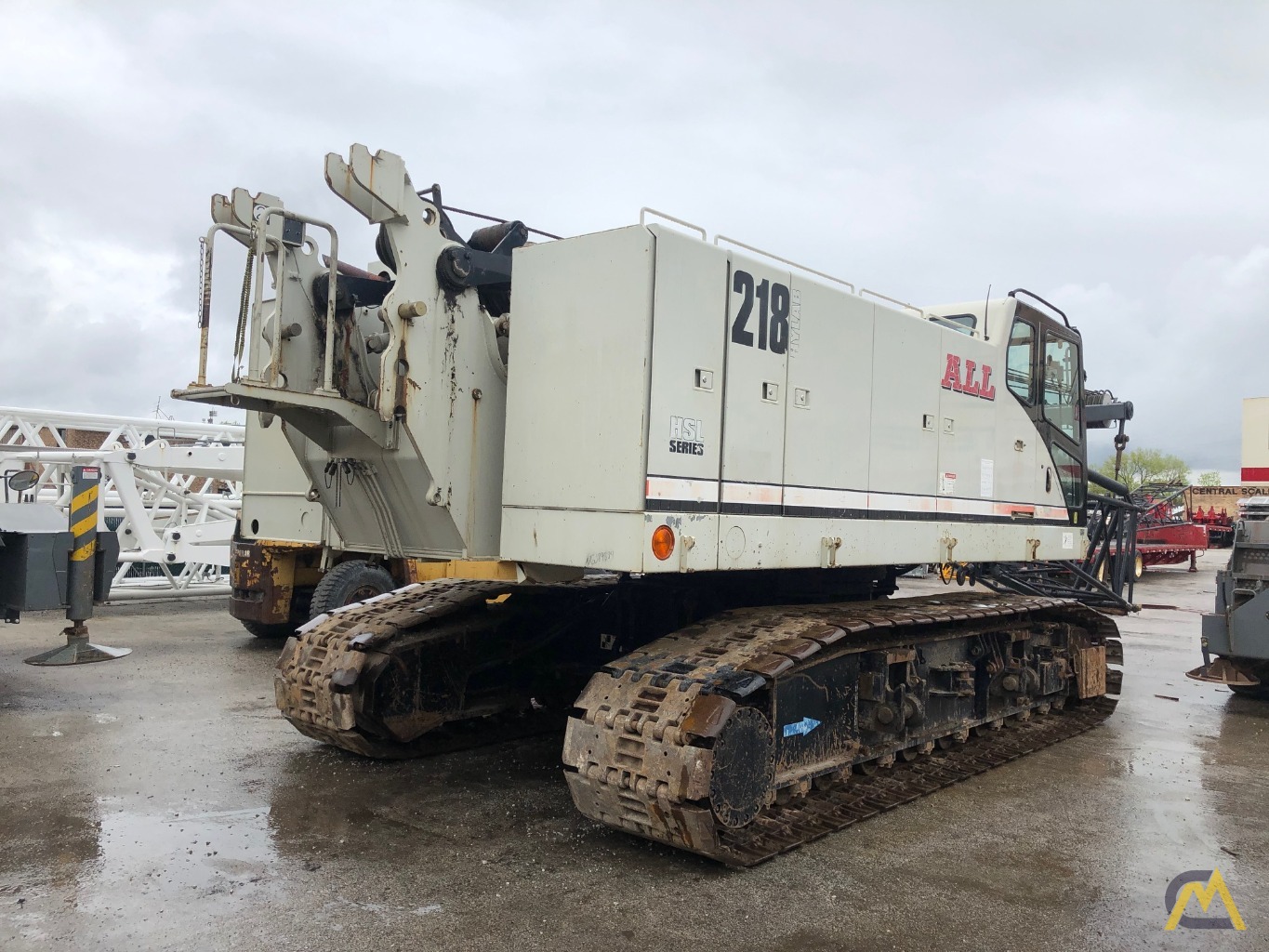 Link-Belt 218 HSL 110-Ton Crawler Crane For Sale Hoists & Material ...