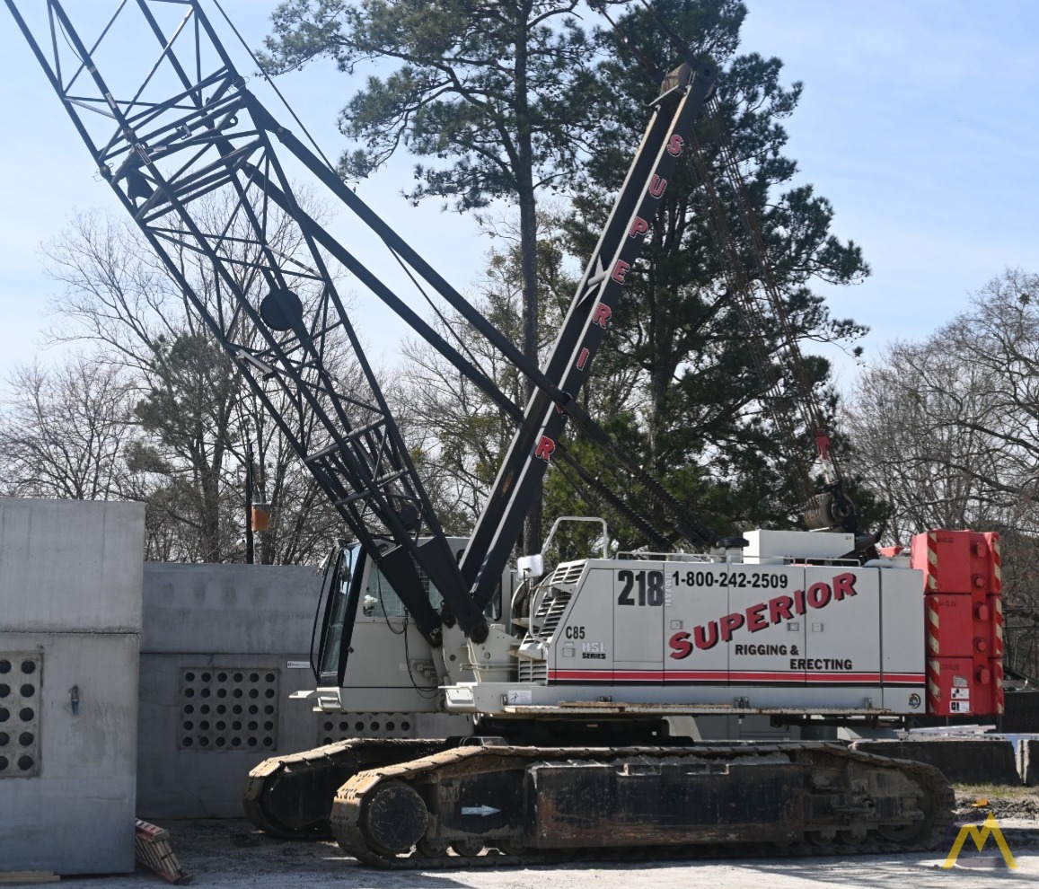 Link-Belt 218 HSL 110-Ton Lattice Boom Crawler Crane For Sale Hoists ...