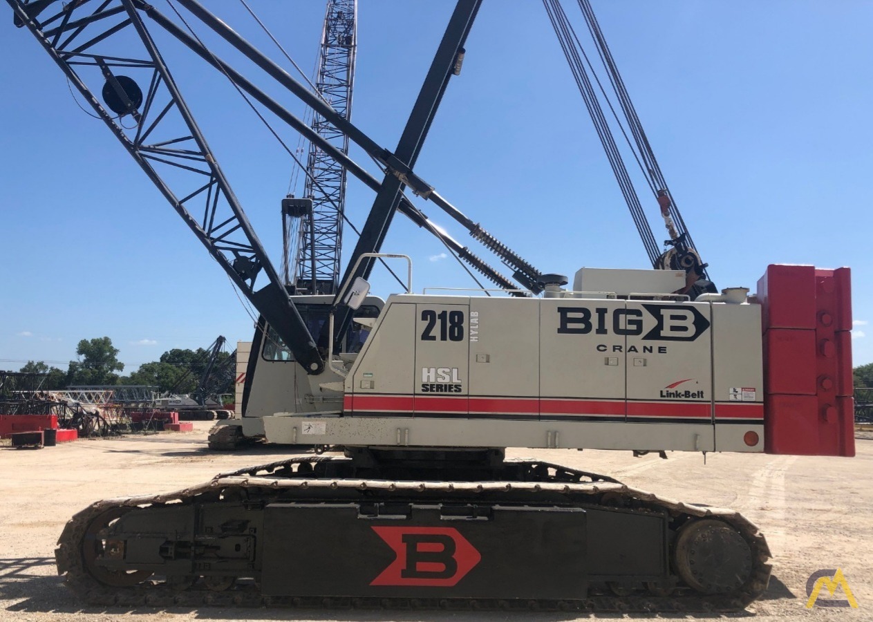 Link-Belt 218 HSL 110-ton Lattice Boom Crawler Crane For Sale or Rent ...