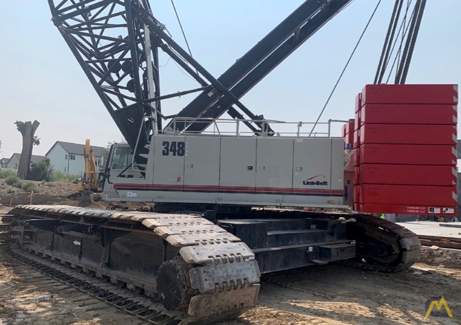 Link-Belt 348 Series 2 300-ton Lattice Boom Crawler Crane For Sale ...