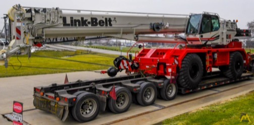Link-Belt 85RT 85-ton Rough Terrain Crane For Sale Hoists & Material ...